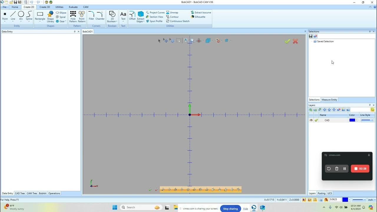 BobCAD CAM V36 Getting Started - Environment Settings - YouTube