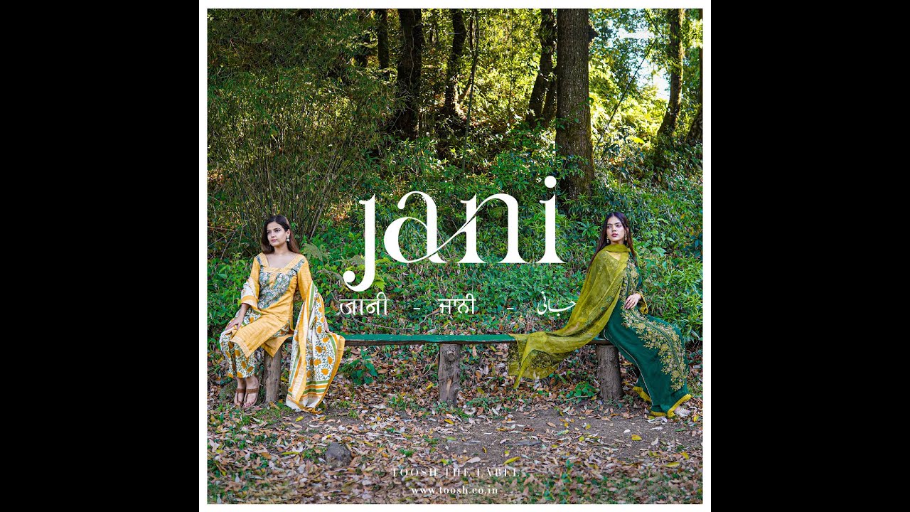 Jani by Toosh | Sartorial Symbol to Sophistication | Perfect Outfit for ...