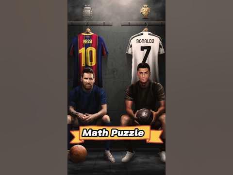Christiano Ronaldo Vs Messi in Champions League Math Challenge! - YouTube