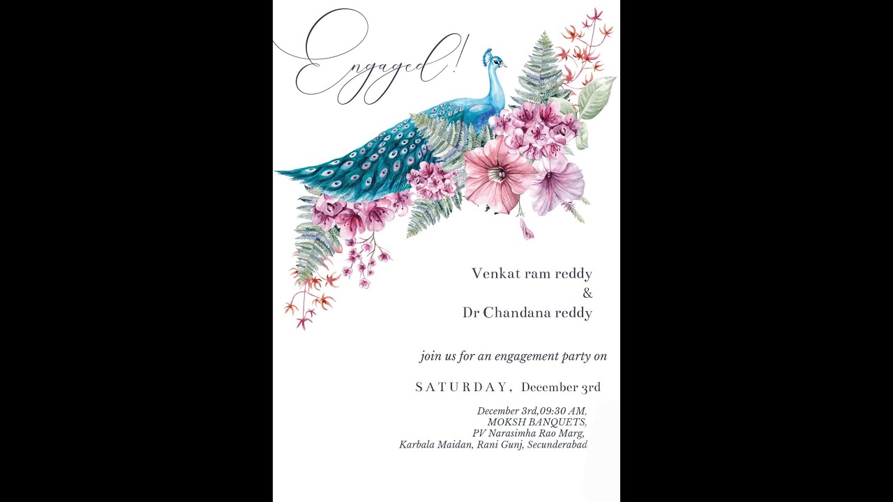 Venkat ram Reddy & Dr.Chandana Reddy - YouTube