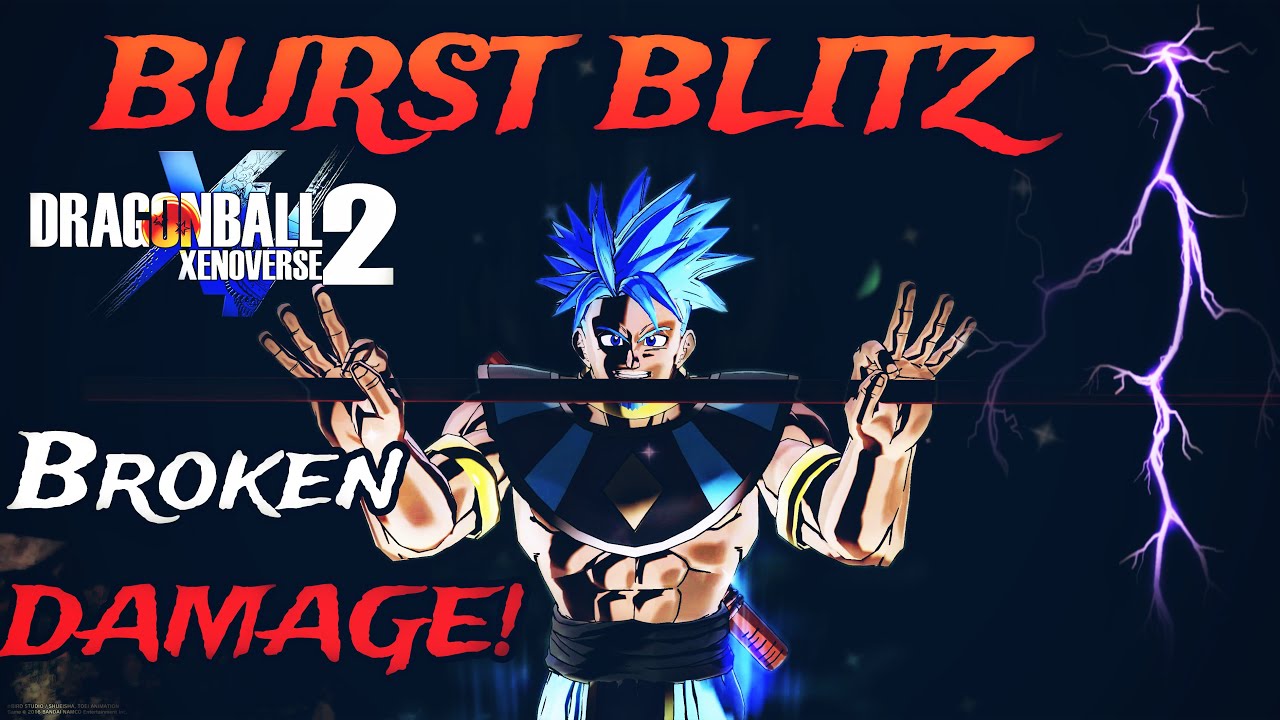 BURST BLITZ IS THE HIGHEST DAMAGING STRIKE ULTIMATE-DRAGONBALL ...