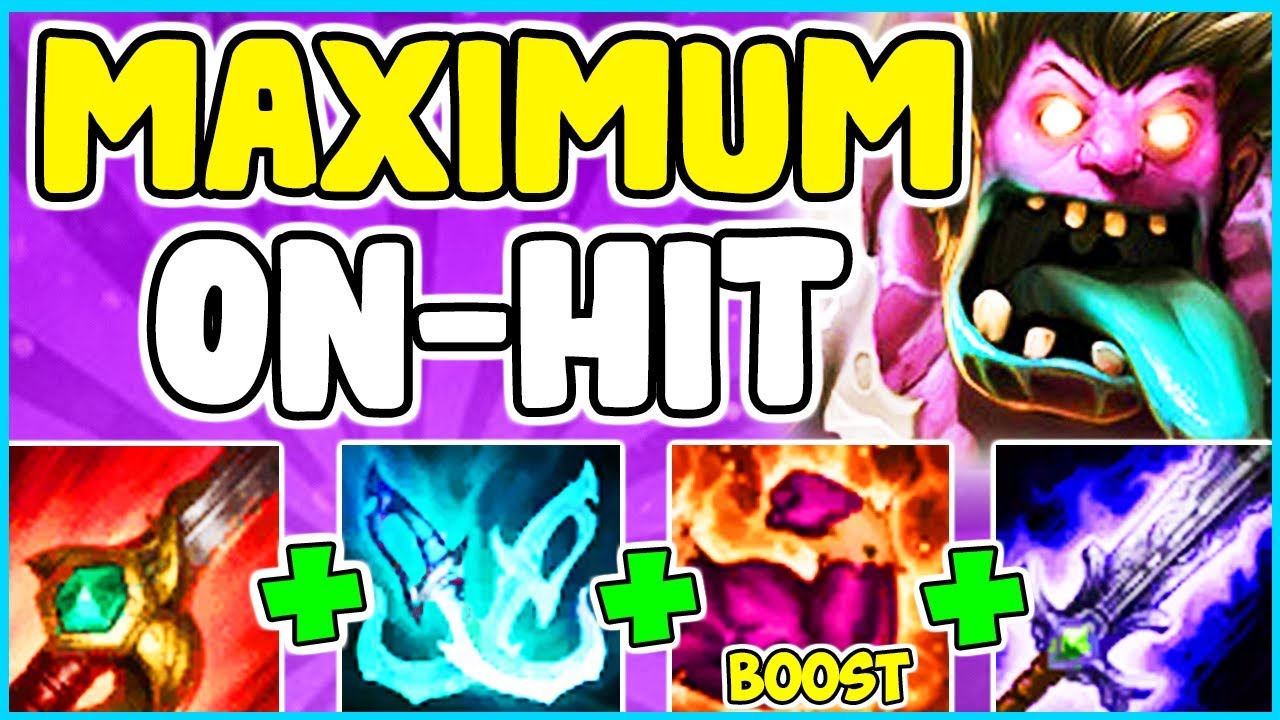 *NEW META* CRAZY DAMAGE DR MUNDO FULL AD ONHIT ATTACK SPEED BUILD ...