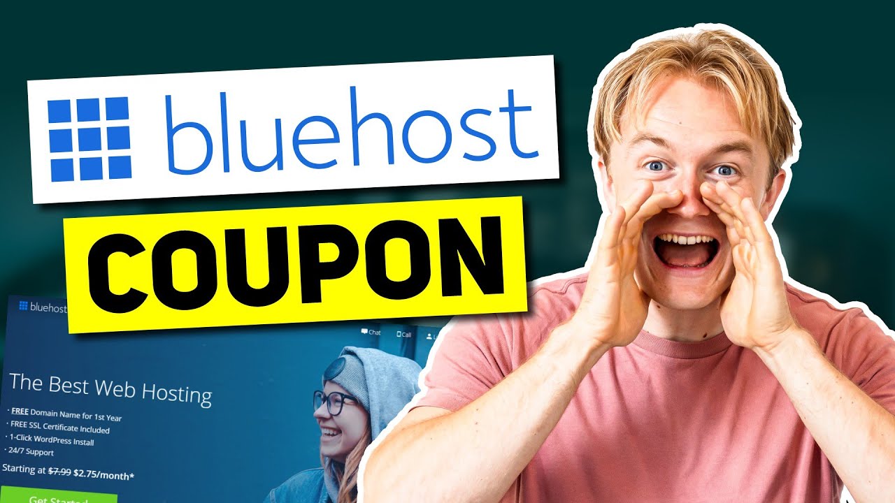 Bluehost Coupon Code 2025 | Bluehost Promo Code | Bluehost Discount ...