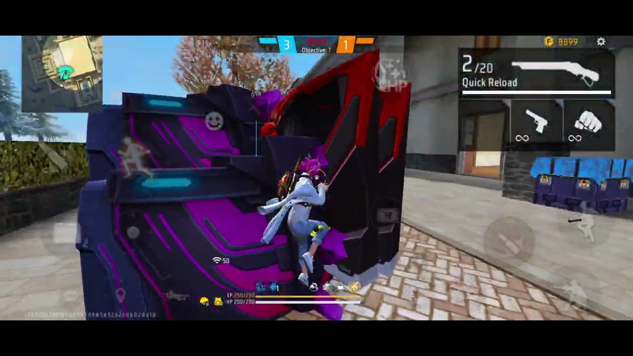 FREE FIRE 1v1 CUSTOM ROAM MECH#freefire - YouTube