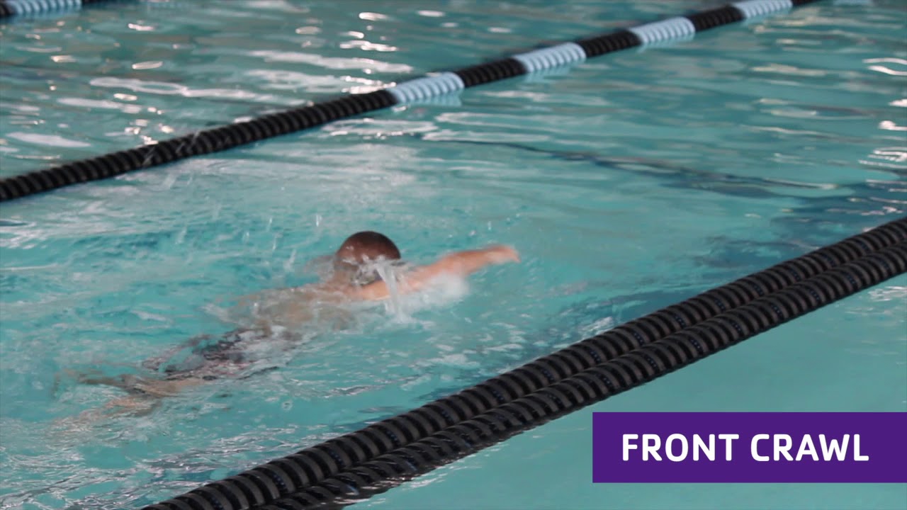 Swimming 15 Feet (Front/Back Crawl) - YouTube