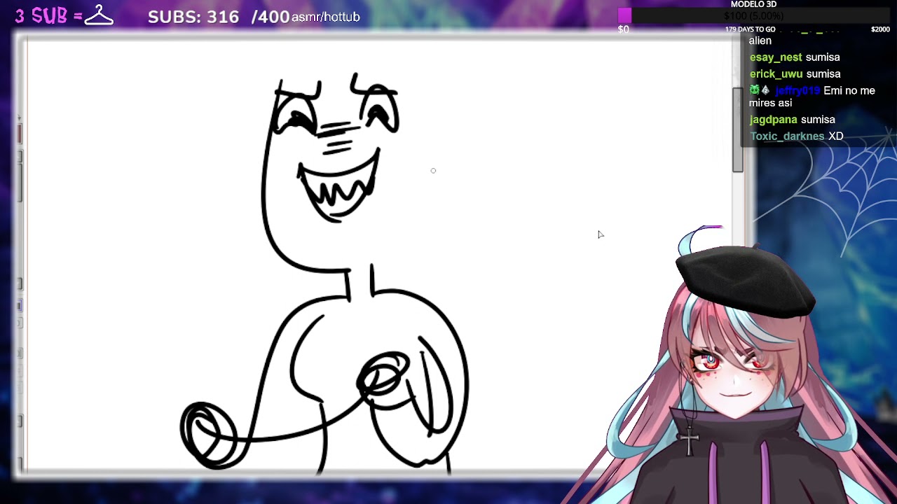 Emi Cursed Dibujo - YouTube