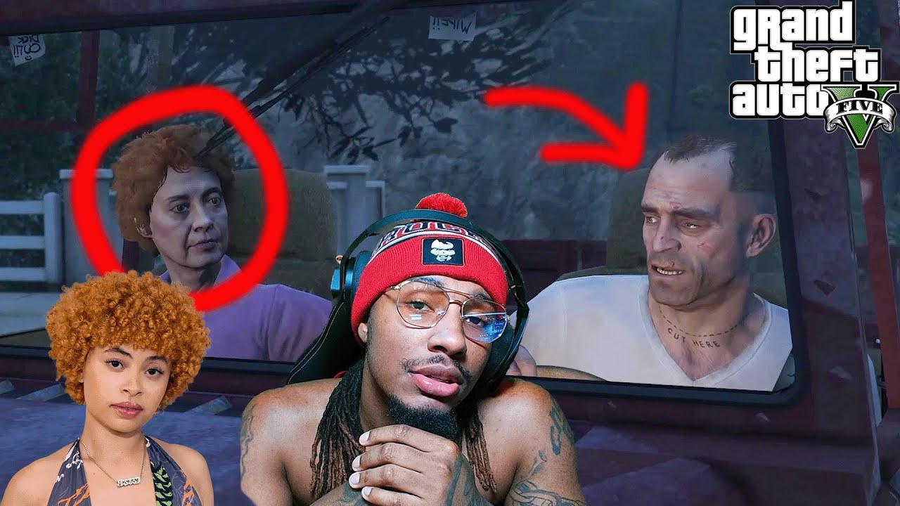 "ICE SPICE GRANDMA HAD TO LEAVE THE GANG...TRAVIS CRIED" GTA 5 EP.22 (w ...