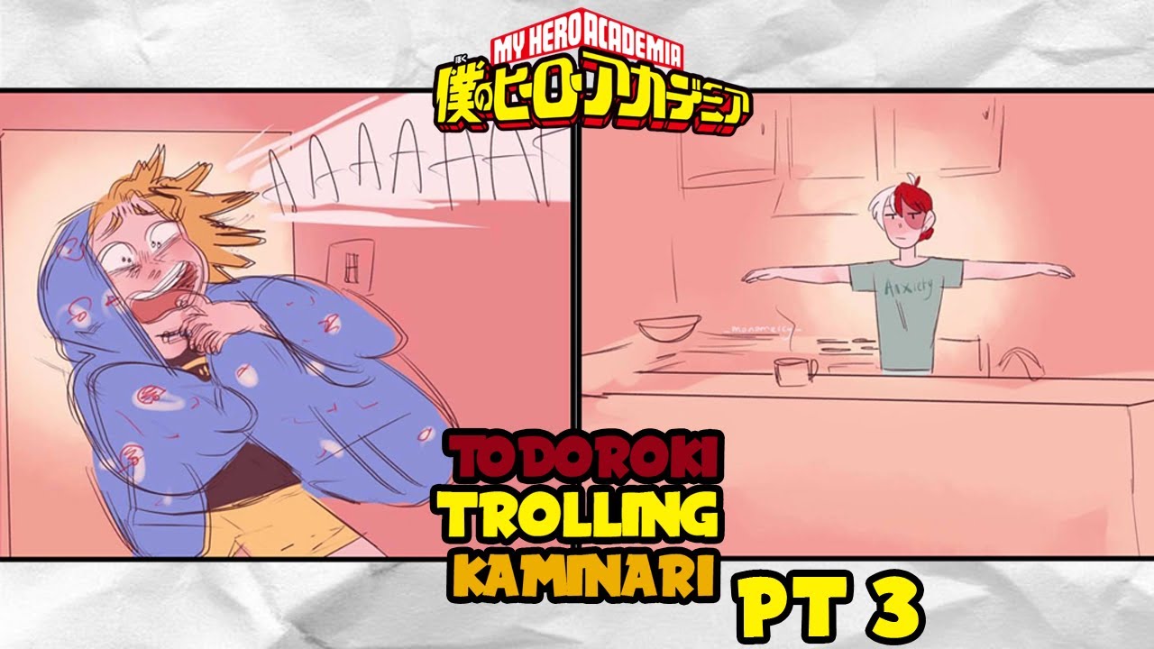 [My Hero Academia Comic Dub] Todoroki trolls Kaminari Pt 3! - YouTube