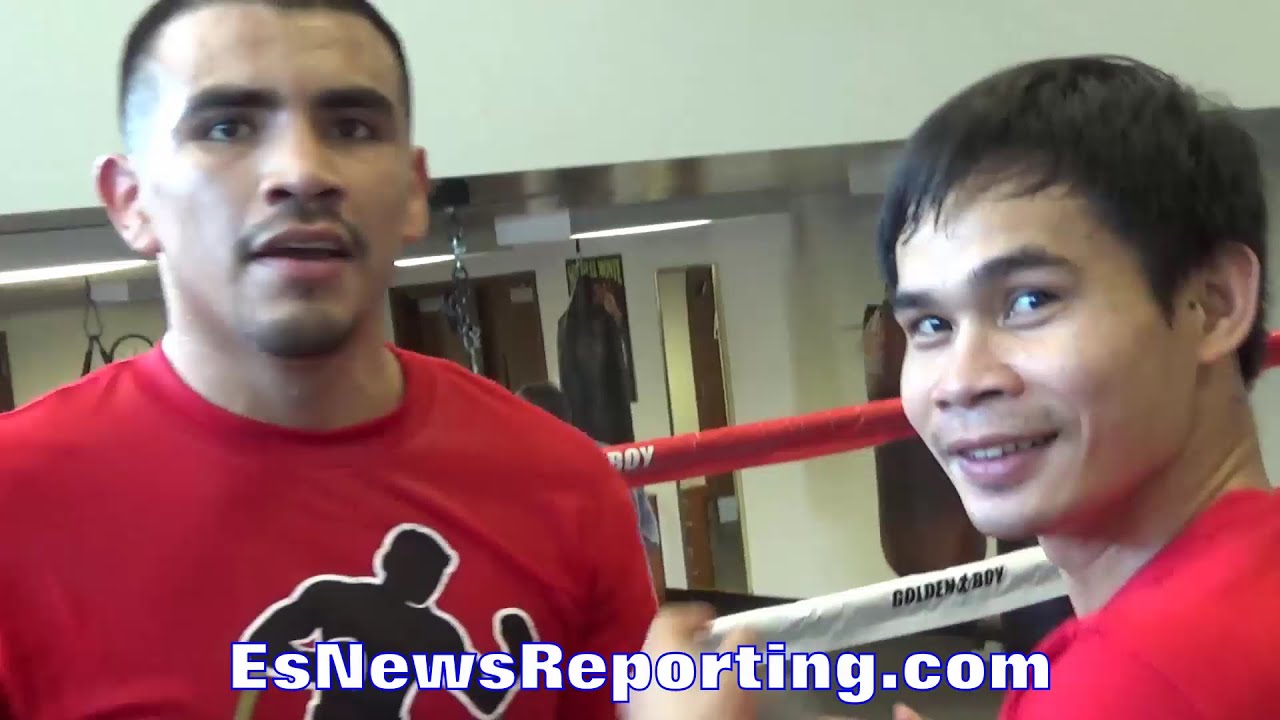 Frankie Gomez: Marvin Somodio TRAINS JUST LIKE Freddie Roach - EsNews ...