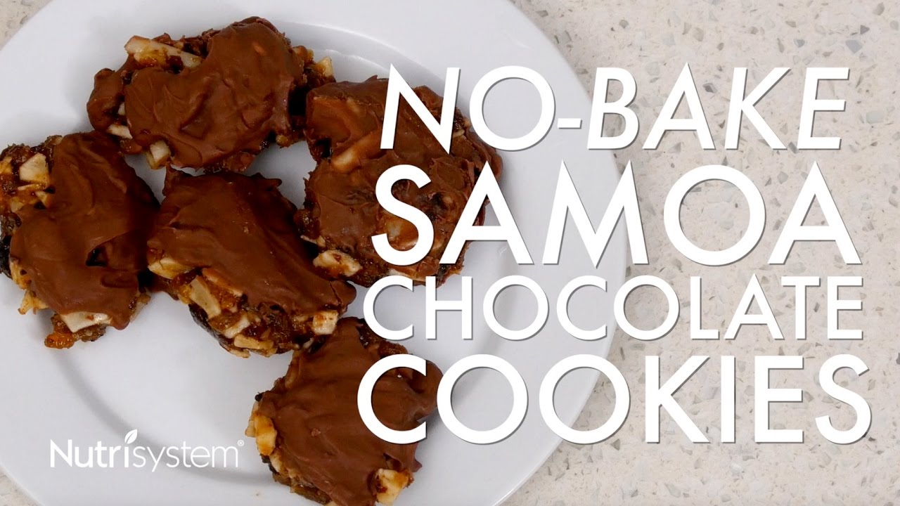 Samoa No-Bake Chocolate Cookies - YouTube