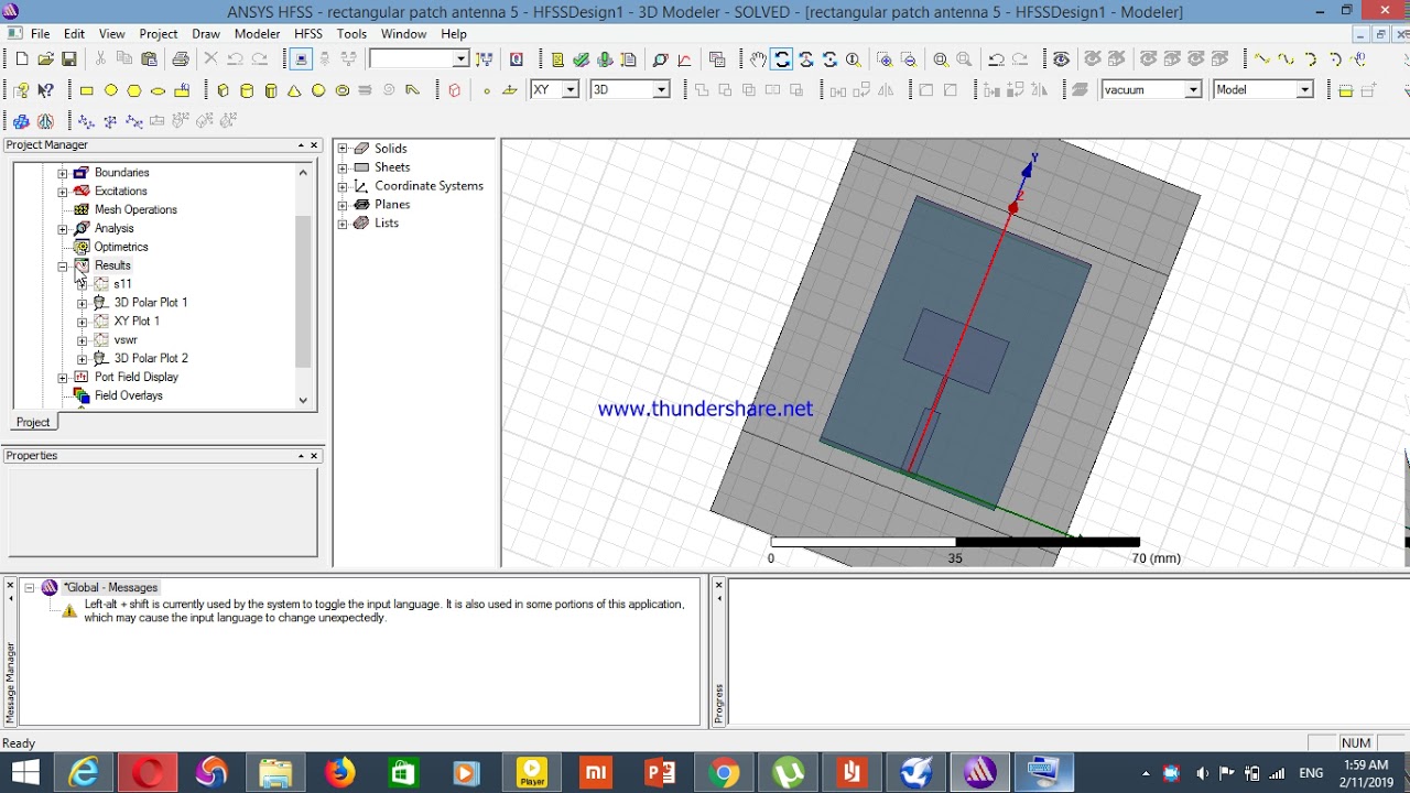 How to draw S11/RL/Return Loss Graph on HFSS Software #hfss - YouTube