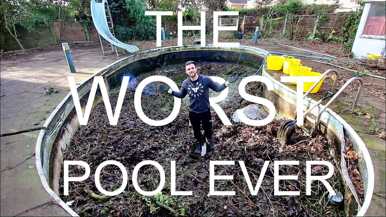 The worst pool ever?! The hidden abandoned pool :: the pool vlog vol 2 ...