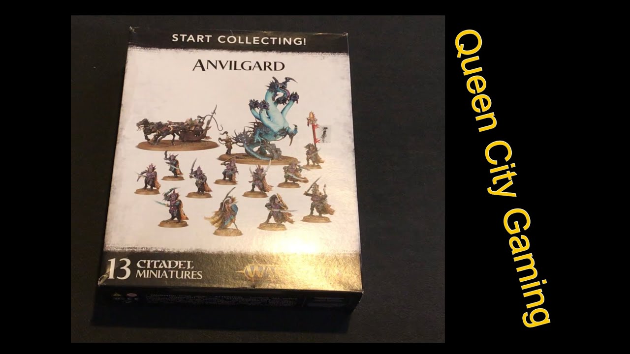 Cities of Sigmar: Start Collecting Anvilgard unboxing - YouTube