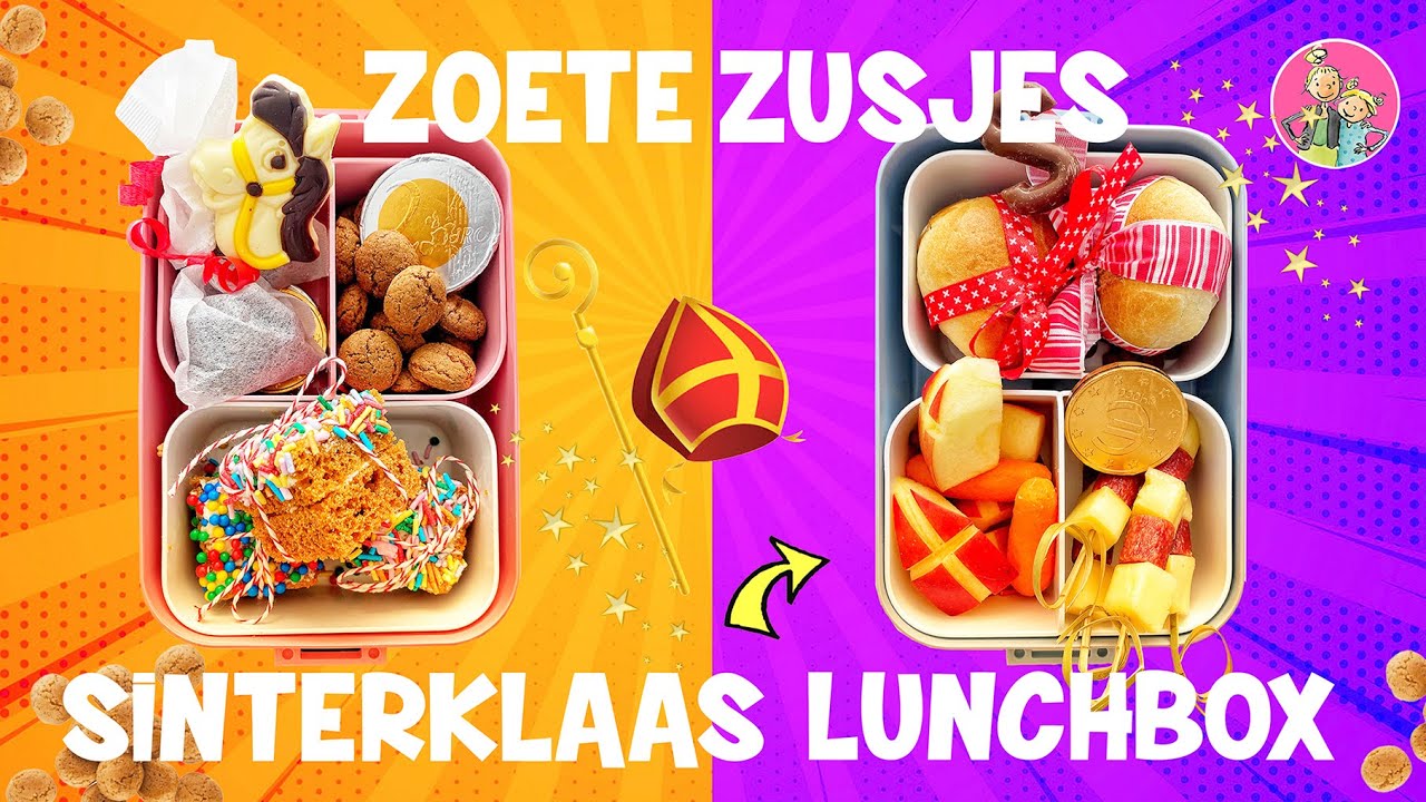 DE LEKKERE SINTERKLAAS LUNCHBOX voor SCHOOL [Leuke Lunchbox Ideeën Voor ...