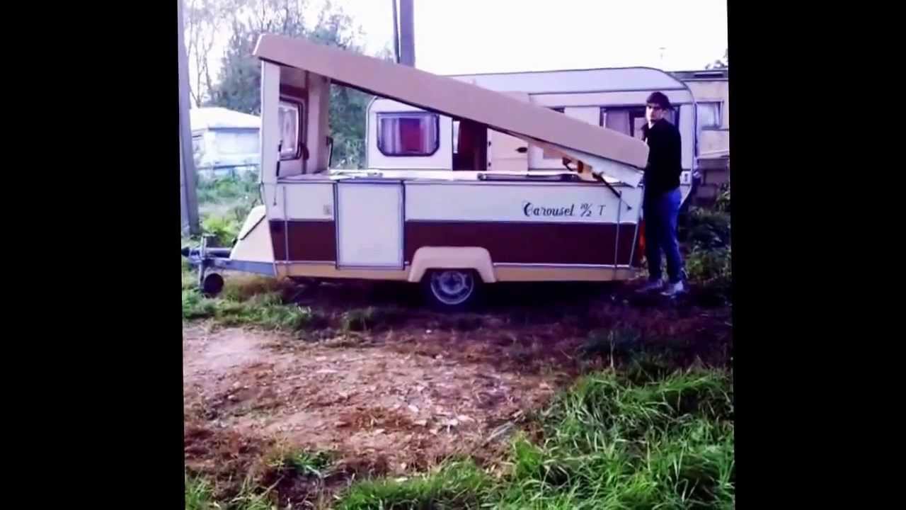 Carousel Folding Caravan - YouTube