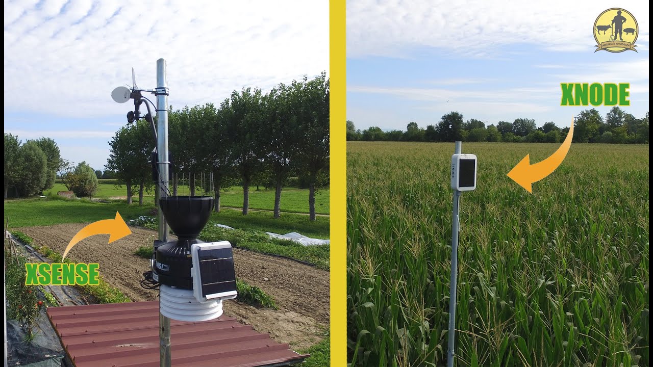 INSTALLO UNA NUOVA STAZIONE METEO IN FARM! | xSense + xNode di xFarm - YouTube