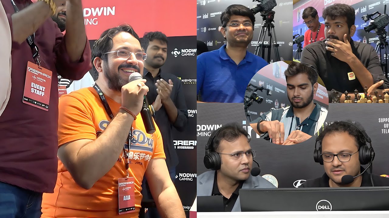 Rapid & Blitz Tournament is Open at Dreamhack ft. Akshat Rathee - YouTube