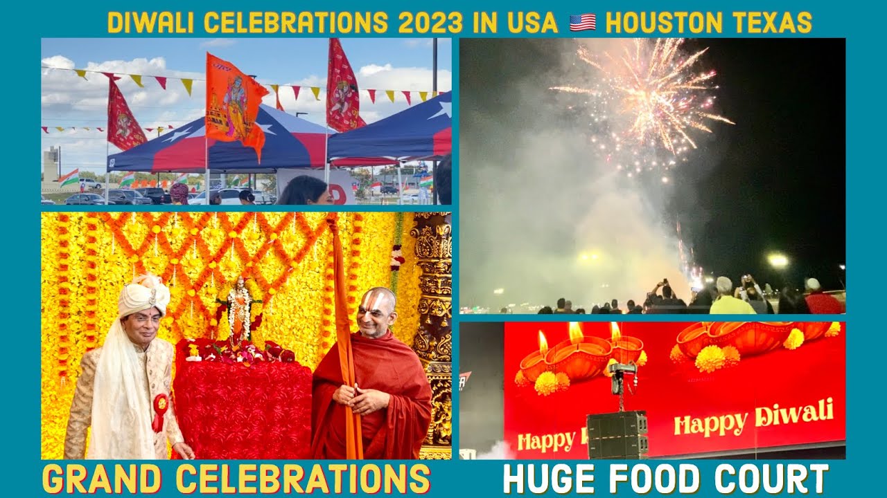 Biggest and Grandest Diwali Celebrations in USA🇺🇸|Diwali Festival in ...