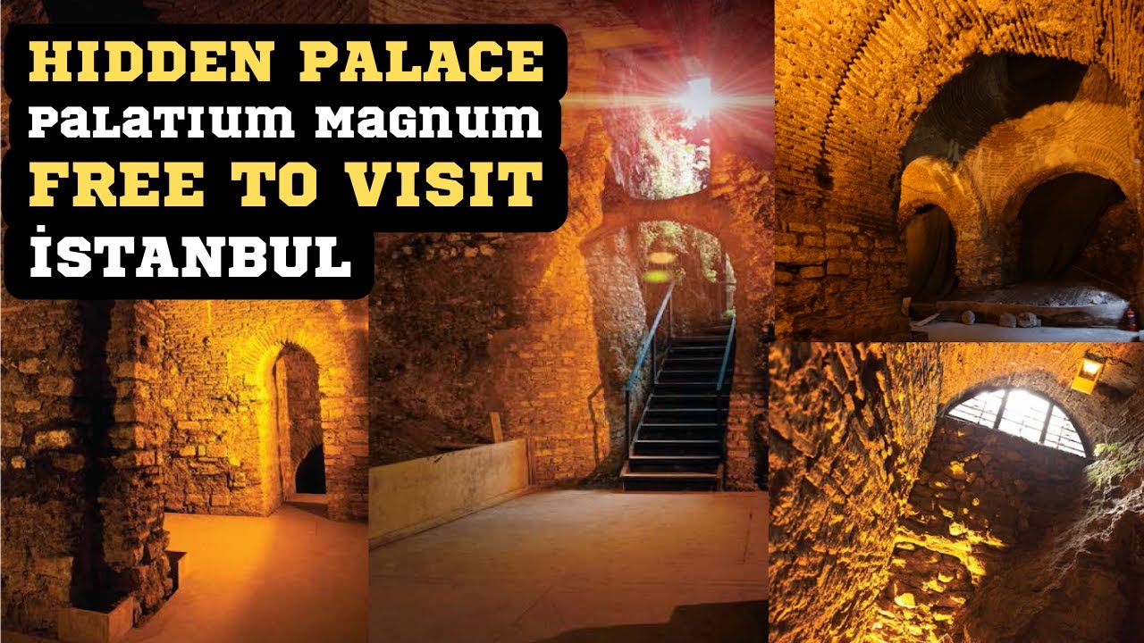 I am going to discover a hidden palace. This place is under a cafe ...