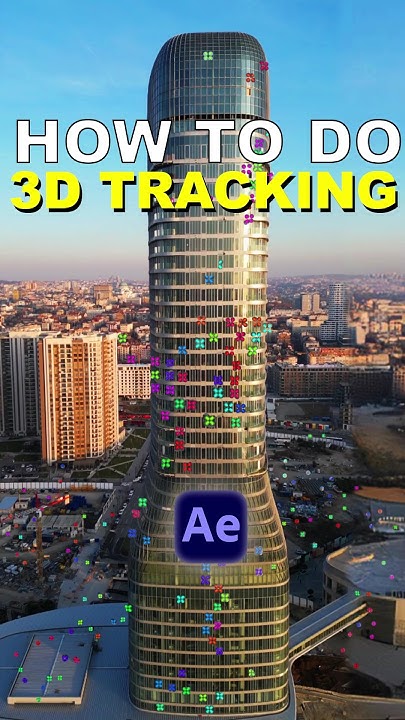 Quick 3D Text Tracking in After Effects! #tutorial - YouTube