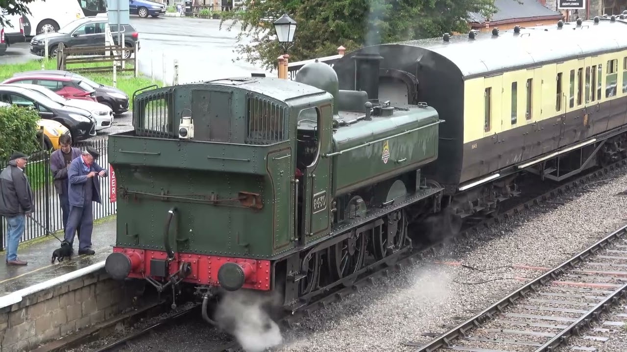 GWR 0-6-0 Pannier Tank locomotive 6430 South Devon Railway 25.05.22 ...