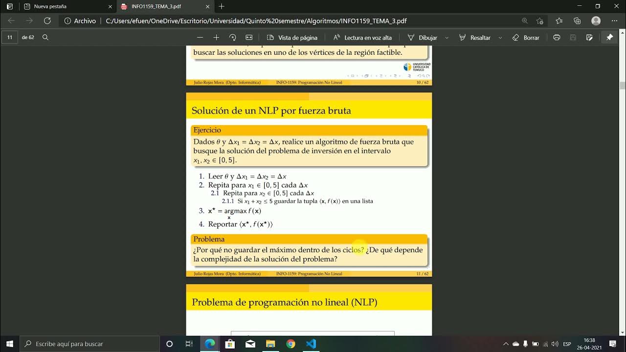 Algoritmo de fuerza bruta - YouTube