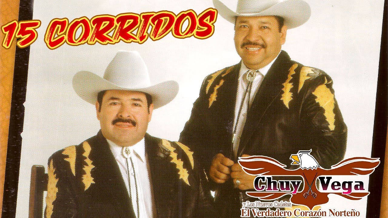 Chuy Vega - 15 Corridos De Pura Calidad (Album Completo) - YouTube