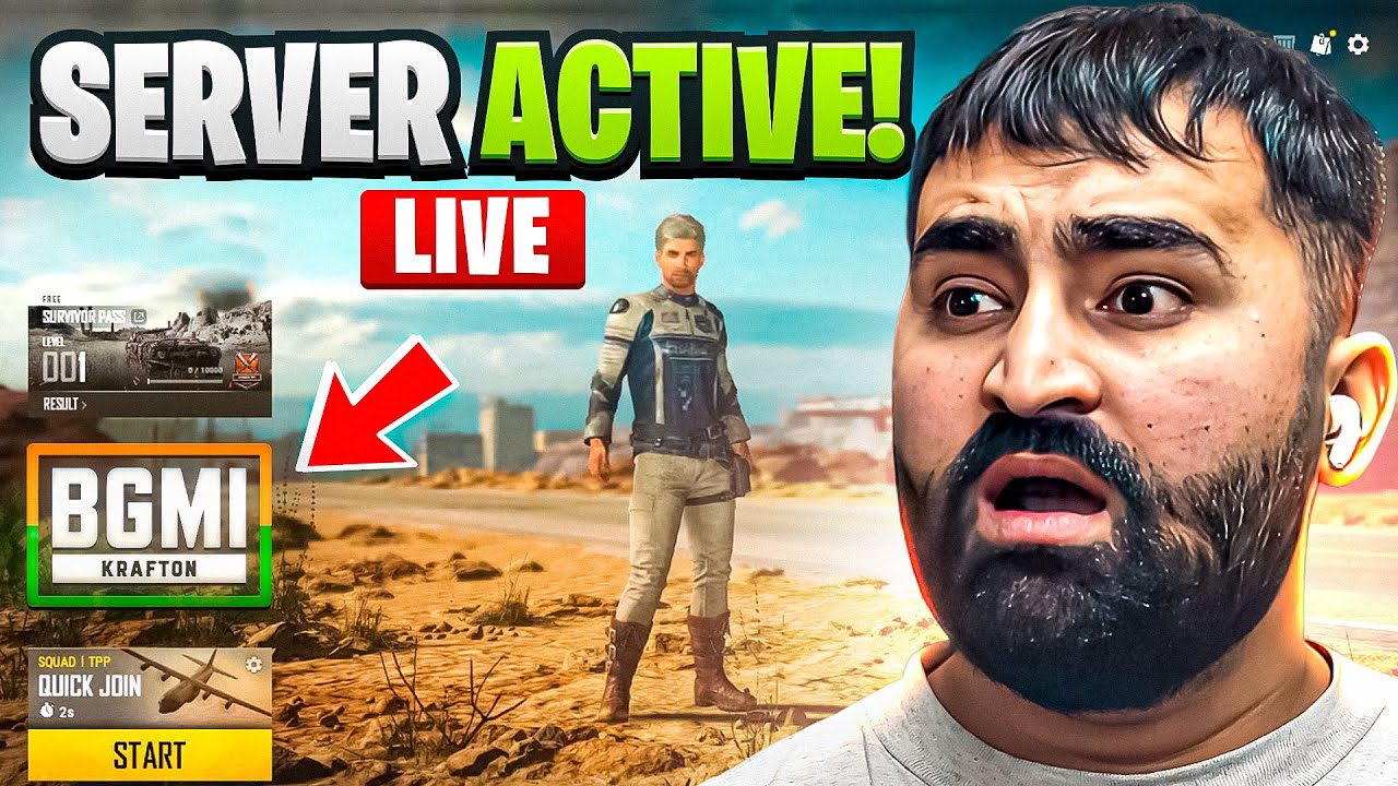 Is This New BGMI Server ? | Live BGMI 2.6 update | BGMI New Server Live ...