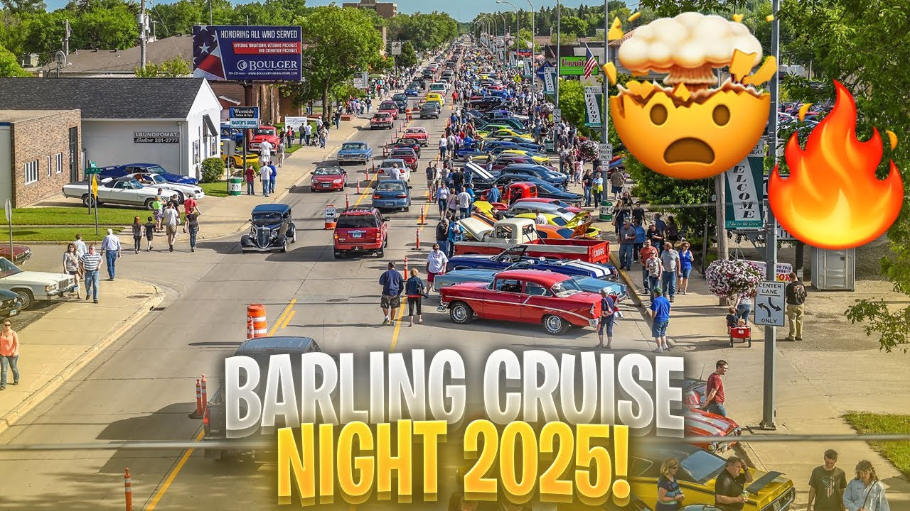 BARLING CRUISE NIGHT 2025 - YouTube