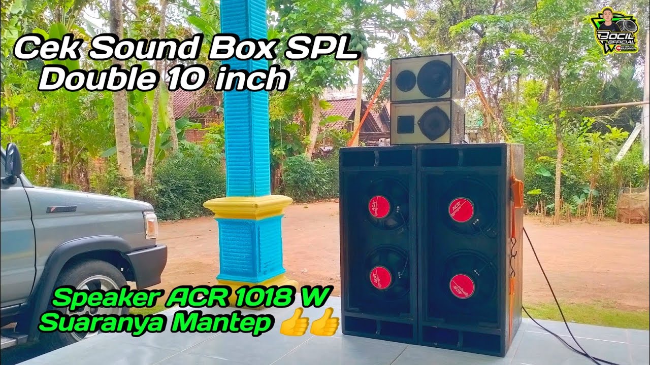 Review Sound Miniatur Box SPL 10 inch ARM AUDIO MINIATUR - YouTube