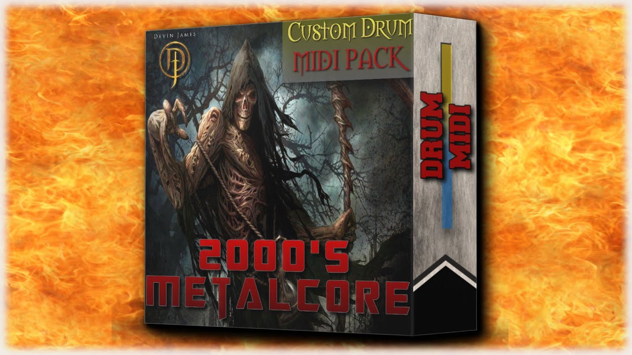 OUT NOW- 2000s Metalcore - Custom Drum MIDI Pack - YouTube