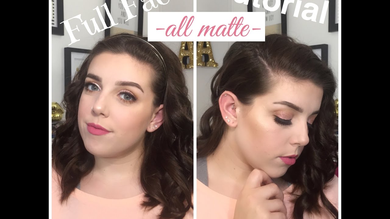 Spring Makeup- Full Matte Face {Part 2} | STAYCLASSY - YouTube