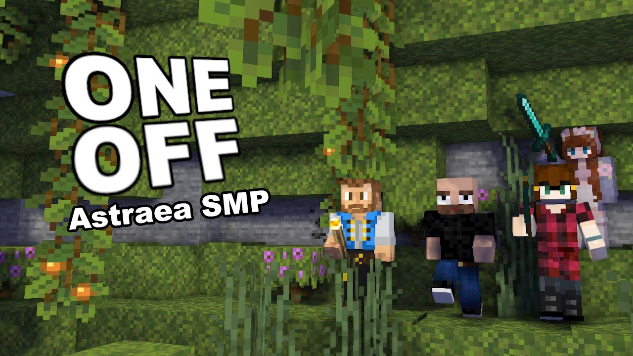 Exploring a MASSIVE Lush Cave with Friends! | Astraea SMP One Off - YouTube