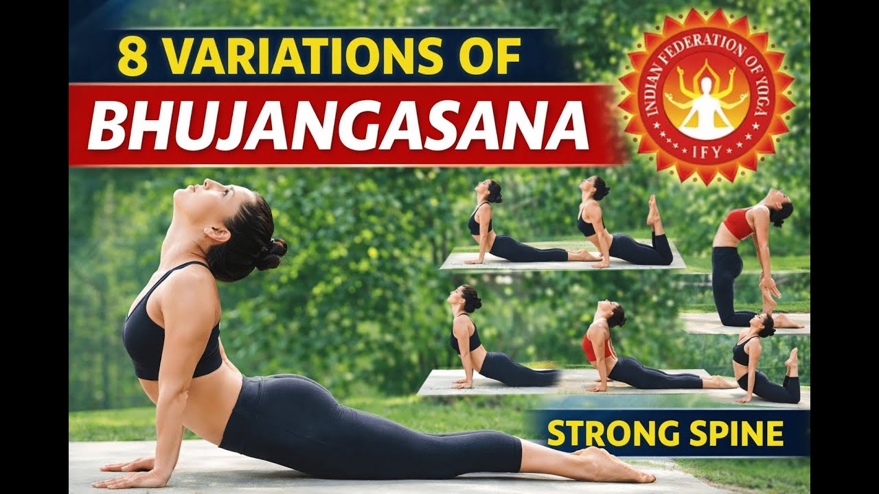 8 Amazing Bhujangasana Variations | Cobra Pose for Back Flexibility ...