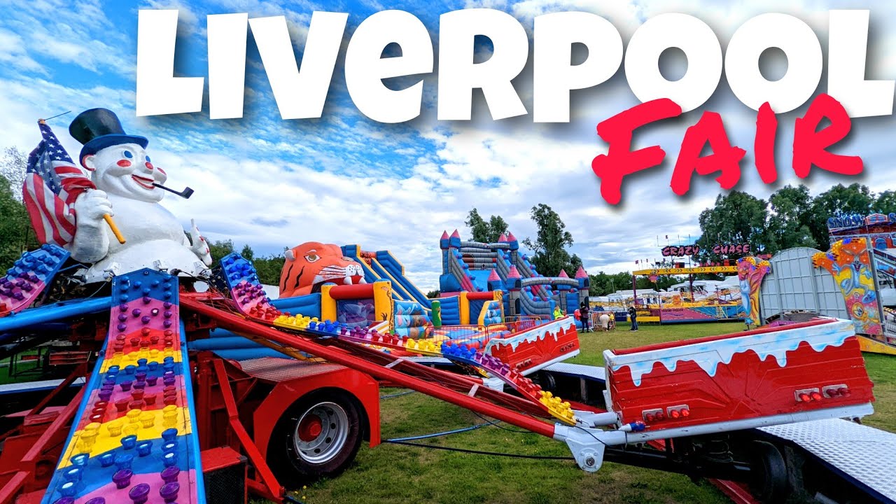 Newsham Park Fun Fair Liverpool | John Collins Funfair - YouTube