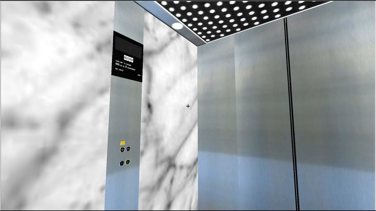 SKYSCRAPERSIM KONE M SERIES LIFT ELEVATOR HYDRAULIC SKYSCRAPER SIMULATOR - YouTube