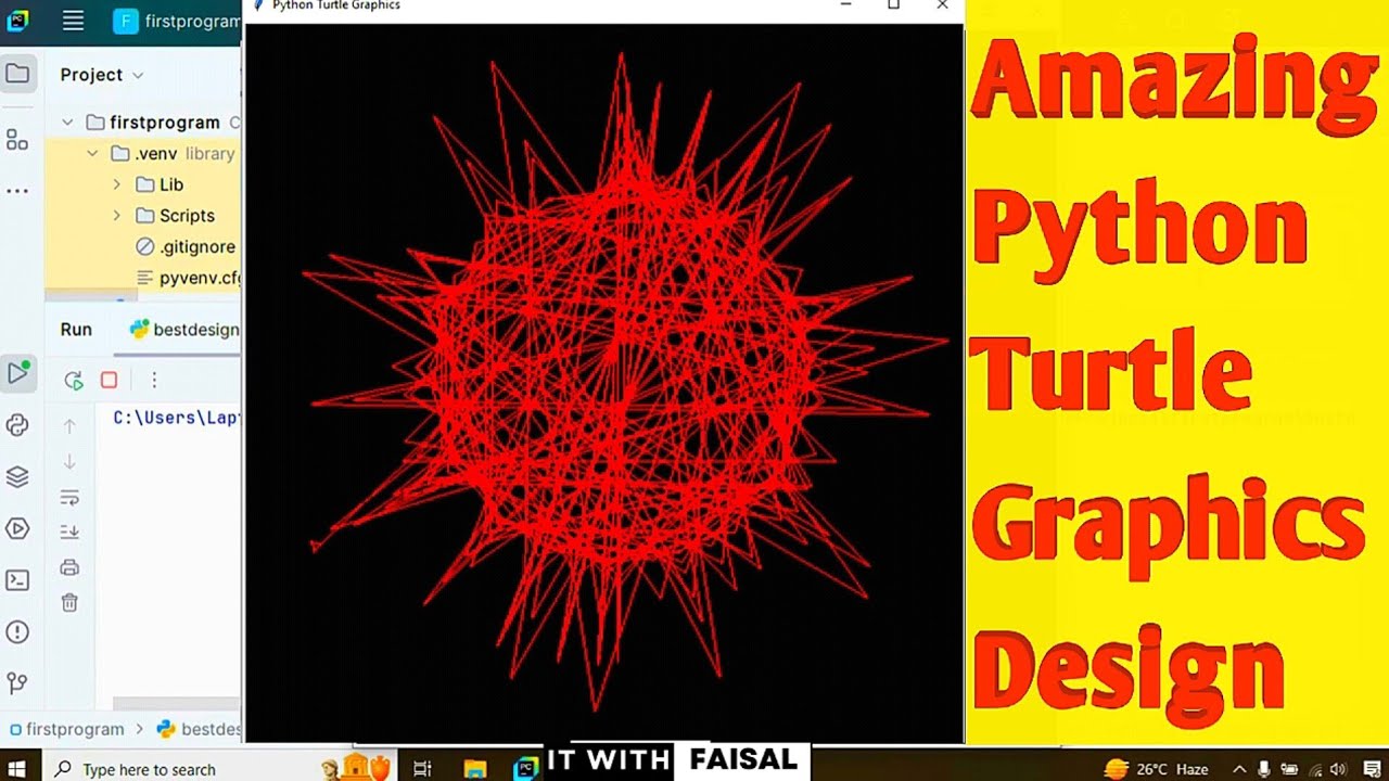 How To Create Graphics Using Python Turtle Python Turtle Graphics 9700