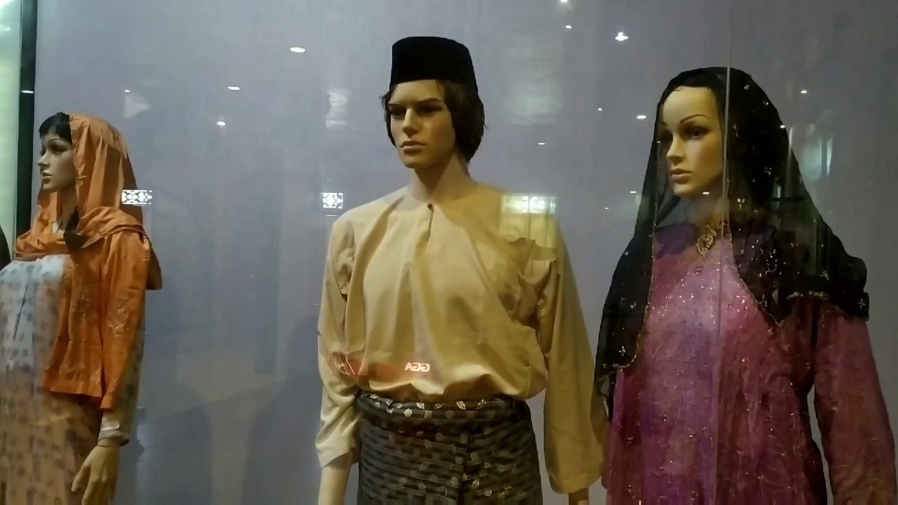 😍😍😍 Sungguh indah kain Telepok Pakaian Tradisional Melayu Lingga - YouTube