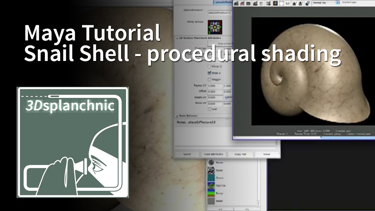 snail shell shading - YouTube