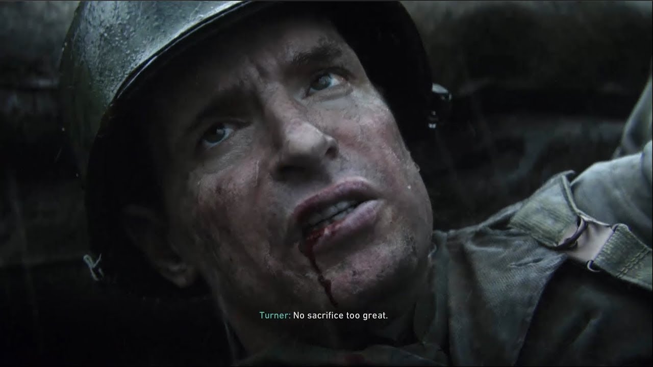 Call of Duty WW2 Turner Left Behind - YouTube