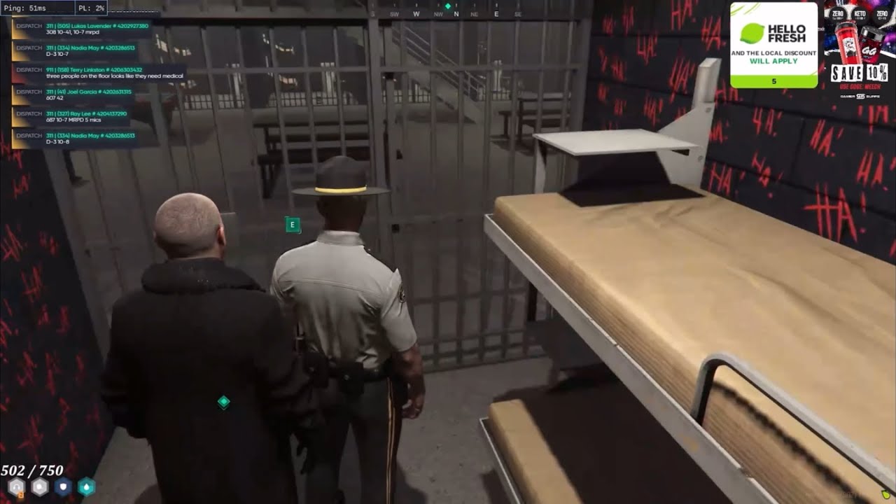Mr. K Carry Cassidy To The Prison Cells With Him | GTA RP - YouTube