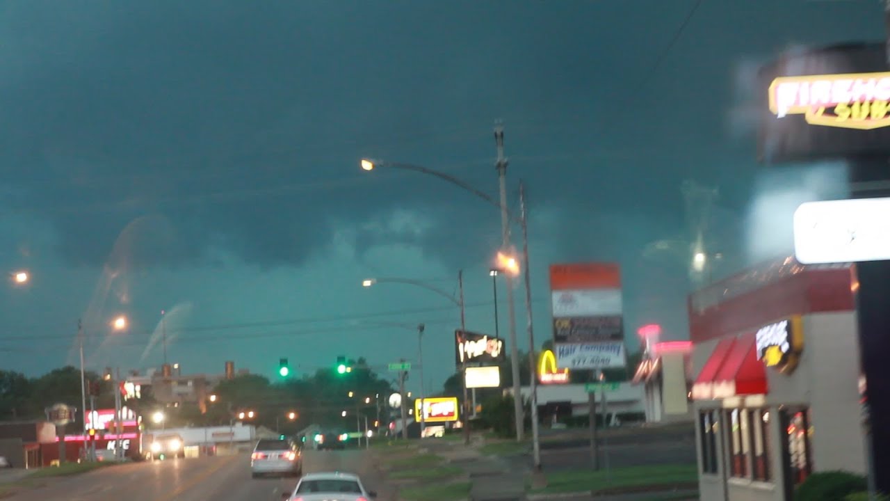 May 31st 2013 Storm Chase - Stillwater to Tulsa - YouTube