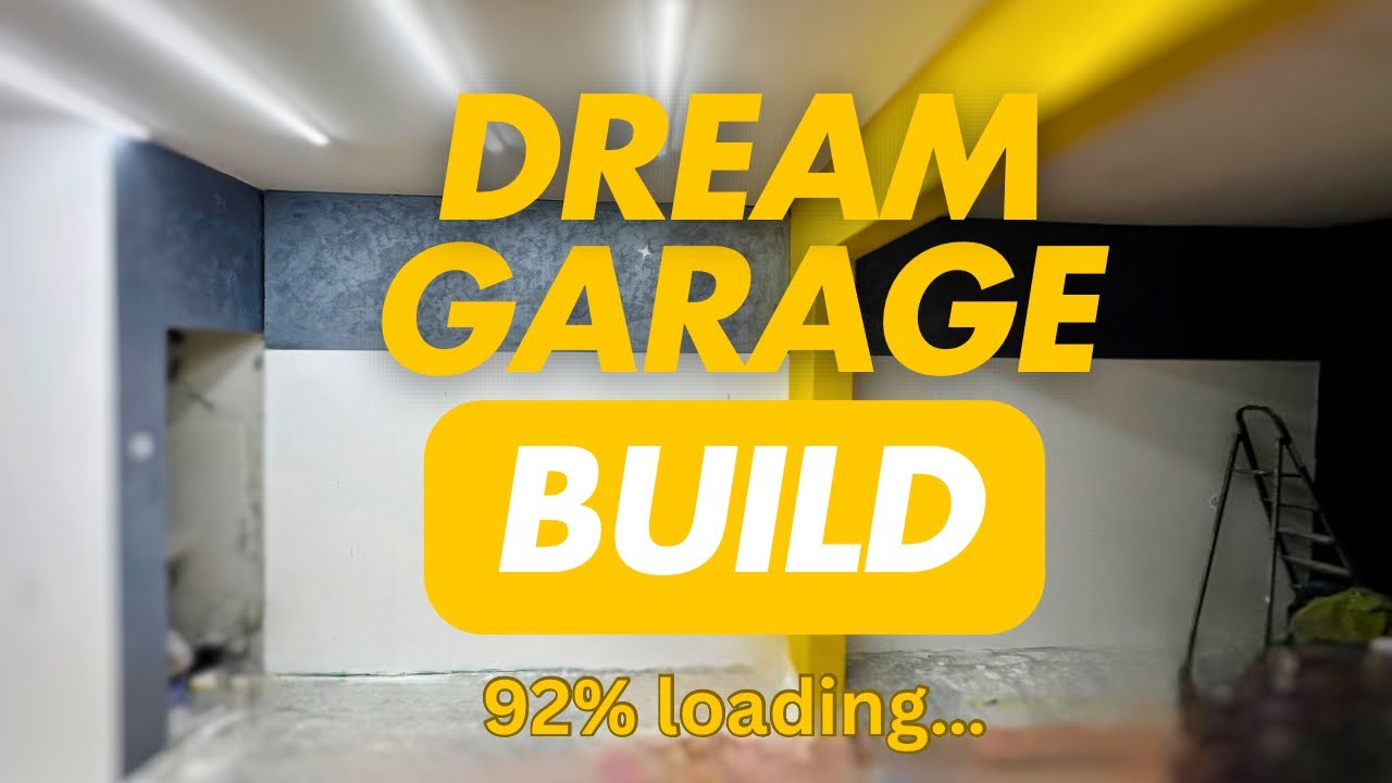 92% LOADING… | DREAM GARAGE BUILD - YouTube