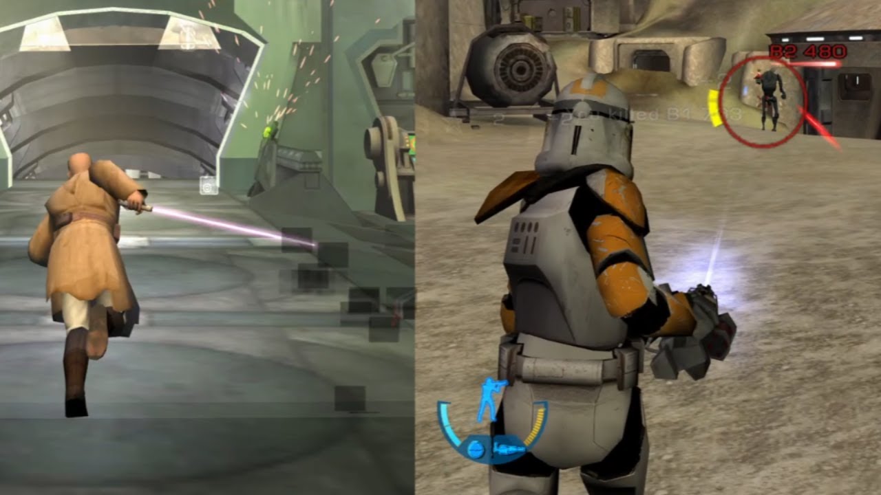 Star Wars Battlefront III (2008) Split-Screen Gameplay - YouTube