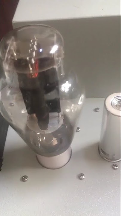 Vacuum Tube Amplifier 6F3 Drive 300B - YouTube