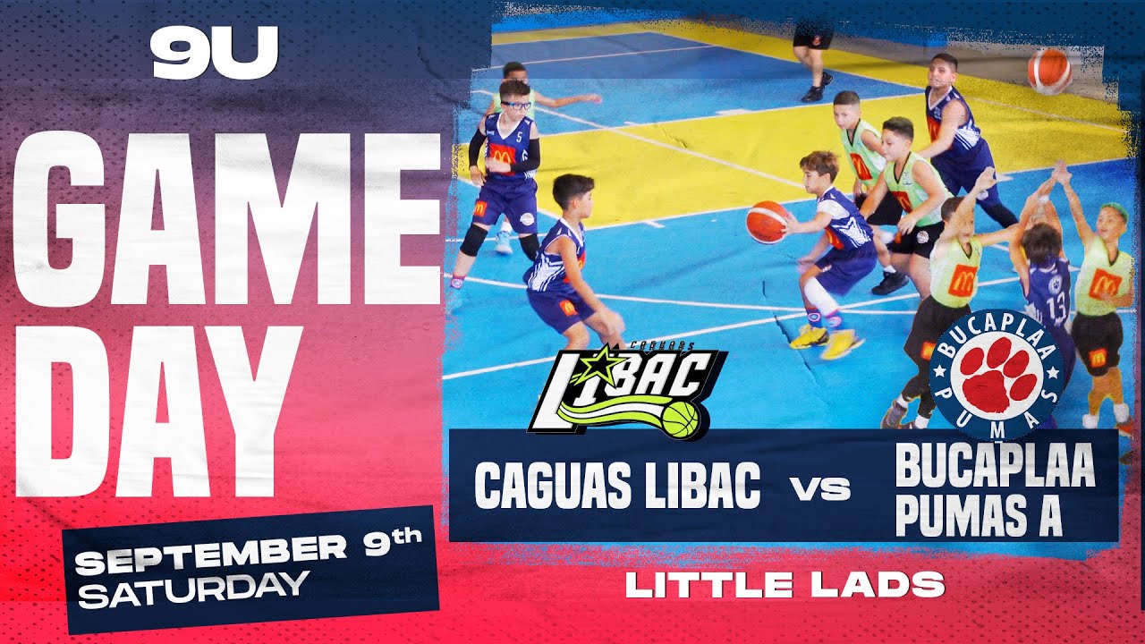 Bucaplaa A vs Caguas Libac 🏀 Torneo Nacional, Little Lads , 9 años # ...