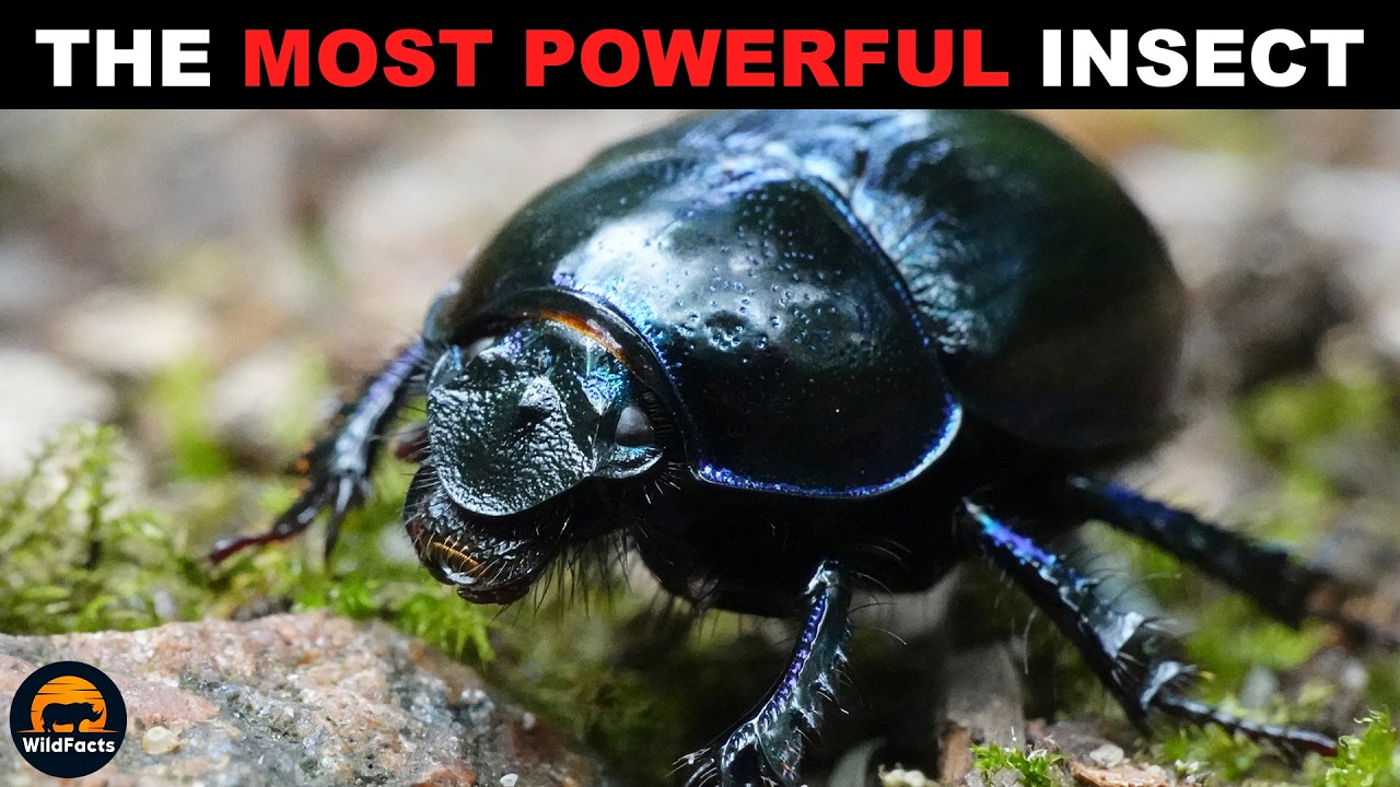 The Dung Beetle - Strongest Insect In The World - YouTube
