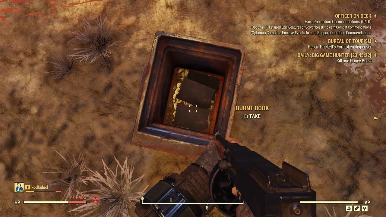 The Alien Blaster in Fallout 76 - YouTube