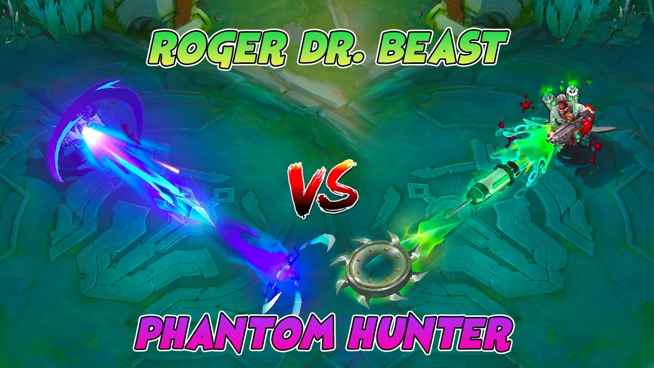 Roger Revamp Dr. Beast VS Phantom Hunter Skin Comparison - YouTube