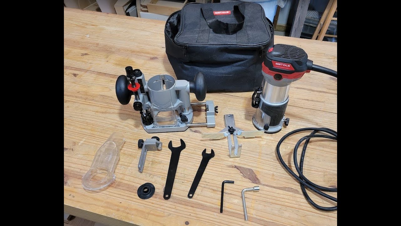 Wetols compact router WE345 review - YouTube